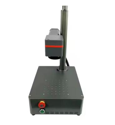 China Portable Metal 20W Laser Marking Machine Manufacturers Desktop Mini Fiber Laser Marking Machine Price for sale