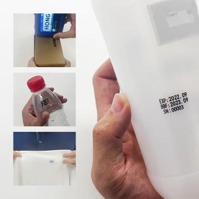 China Portable Mini Automatic Batch Coding Inkjet Printer Fast Dry Ink for Expiry Date Printing on Plastic Bags New Hand Logo Option for sale