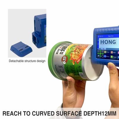 China Portable Mini Automatic Batch Coding Inkjet Printer Fast Dry Ink for Expiry Date Printing on Plastic Bags New Hand Logo Option for sale