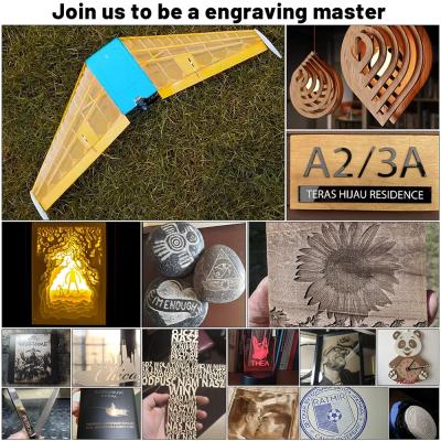 China Pro Max A40640 80W CNC Desktop Wireless Laser Engraver Cutter Dst Dxf Plt App Control Lightburn GRBL Router for Paper Cutting for sale