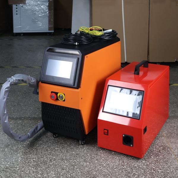 Quality 25kg 1000w 1500w 4 in 1 Portable Laser Welder Air Cooling Handheld Fiber Laser Welding Machine for sale