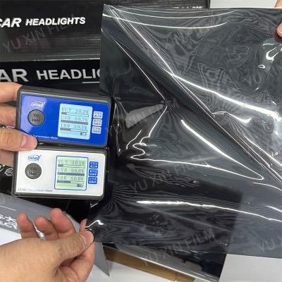 Cina TPU nero scuro proiettore di auto pellicola 0.3x15M Lampada anti graffi pellicola protezione UV in vendita