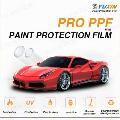 China 7.5 Mil 8.5 Mil Paint Protection Film Hydrophobic Clear PPF Weather Resistance TPU Film for sale