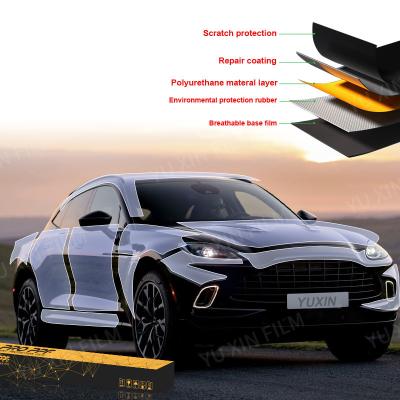 Cina 7.5 Mil 8.5 Mil Pellicola protettiva per verniciatura idrofoba trasparente PPF resistente alle intemperie Film TPU in vendita