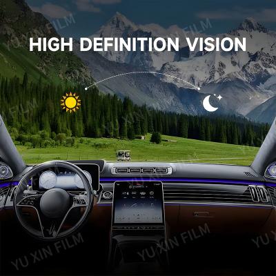 Cina OEM TPU Film di protezione del parabrezza Ultra Clarità 90% VLT TPU Tintura di vetro auto in vendita