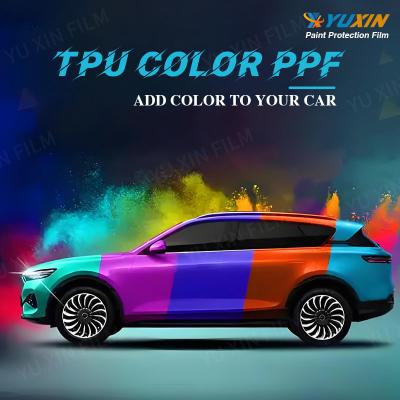 Cina Pellicola protettiva per vernice auto in materiale TPU OEM, cambio colore, autoadesiva, PPF in vendita