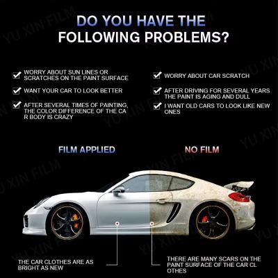 China 1.52x15M PPF Color Changing Film TPU Colored PPF Wrap UV Resistance for sale