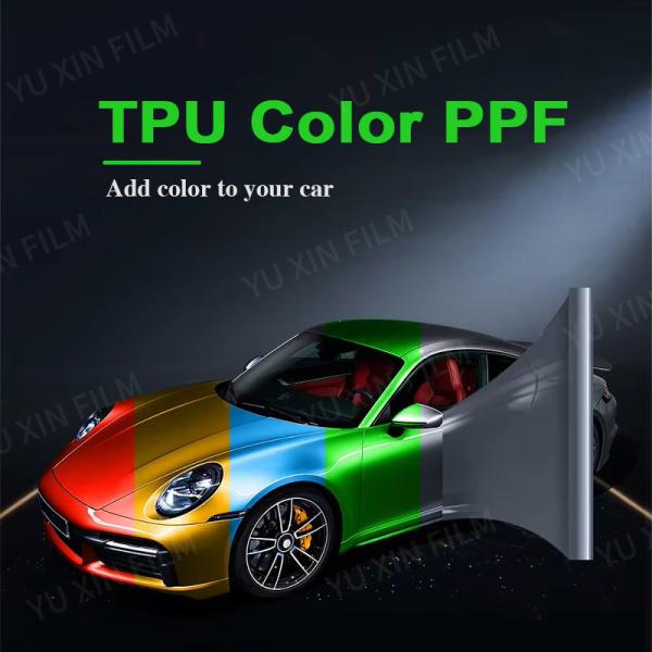 Quality 7.5mil Thickness TPU Color Changing PPF Film Vinyls Self Healing Car Wrap Film for sale