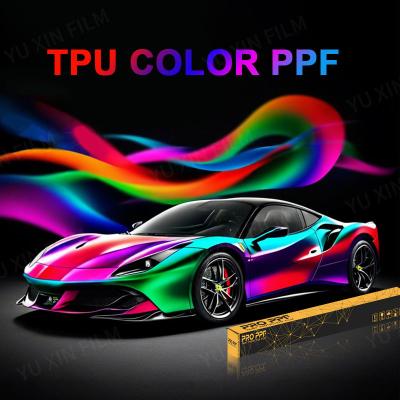 China Film di avvolgimento PPF ad ultrarangi TPU Film di protezione da vernice automatica ad alta flessibilità 1.52x15m for sale
