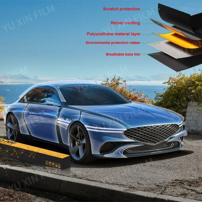 Cina Pellicola protettiva per vernice PPF trasparente Seamless Wrap Materiale Agutec PPF TPU Roll Reiezione del calore in vendita