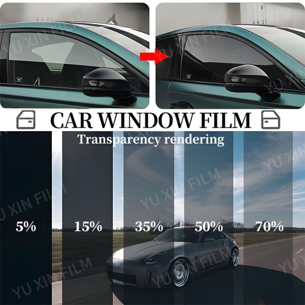 Quality 152cmx30m Self Adhesive Nano Ceramic Film For Car Privacy Protection Customized for sale