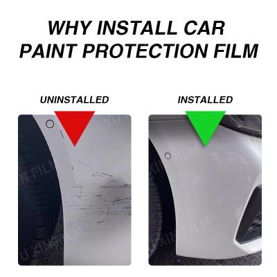 Cina Film protettivo PPF trasparente ad alto rimbalzo TPU PPF Roll Non giallorante 190 micron in vendita