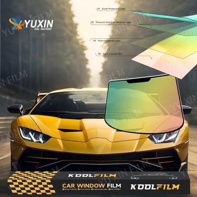 Cina Pellicola per vetri auto camaleontica OEM 2 Mil anti-appannamento per una visione chiara e senza ostacoli in vendita
