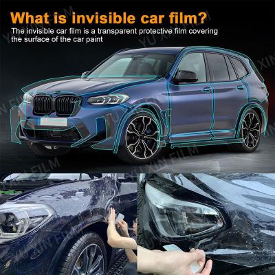 Cina 6.5 7.5 mil TPH Film di protezione della vernice PPF per autoveicoli 1.52x15m Ultra Gloss PPF Films in vendita