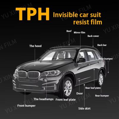 Cina Pellicola protettiva per vernice per veicoli con logo personalizzato opaca Lubrizol TPH PPF Roll Car Vinyl Wrap in vendita