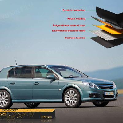 Cina Pellicola protettiva per vernice TPH nera lucida 7.5mil di spessore per carrozzeria auto in vendita