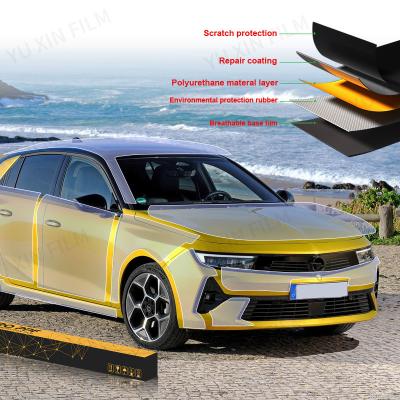 China TPH Automotive Paint Protection Film Non Yellow Car PPF Film Black Color Factory Price for sale