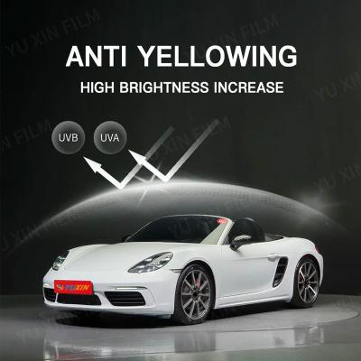 Cina Pellicola protettiva per vernice TPH lucida colore nero per auto, PPF, spessore 7.5mil in vendita