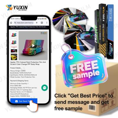 Cina TPU Matte Verde Militare Rosso Lucido Pellicola Protettiva Cambia Colore Anti-UV PPF in vendita