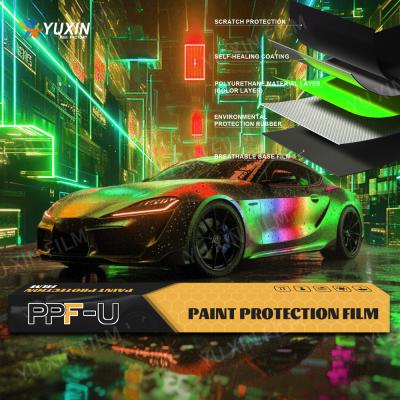 Cina TPU Matte Verde Militare Rosso Lucido Pellicola Protettiva Cambia Colore Anti-UV PPF in vendita