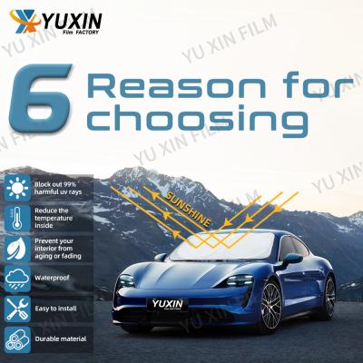 China Good Shrinking Nano Ceramic Window Film 1.52*30m High clear5%15%35%50%70%VLT for sale
