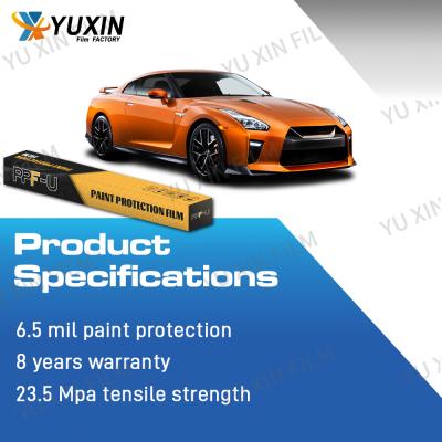 China Clear Agutec TPU Car Paint Protection Film Non Yellow 5x50ft 8 Years Warranty TPU PPF for sale