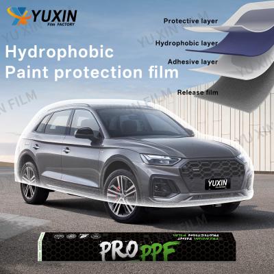 China Invisible TPU PPF for Car Body Self-Healing Hydrophobic Anti-Yellowing Paint Protection Film 8.5mil  10 Year Film for sale