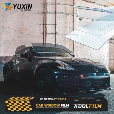 China Manufacture 99%IRR Car Window Tint Film High Heat Rejection No-fog Nano Ceramic Film for sale