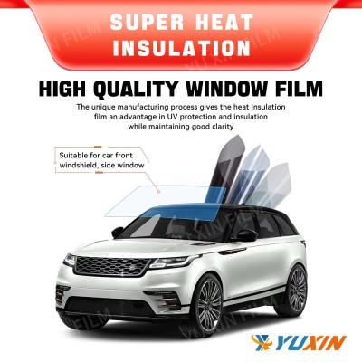 China Free Sample Nano Ceramic Tint Film Automotive Tint Solar Window Film for Car Window Glass UV Protection IR Rejection Film for sale