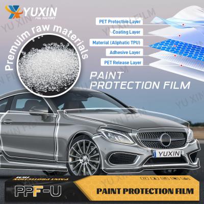 China Premium TPU Paint Protection Film Durable Shining Film Transparent Ppf Film for sale