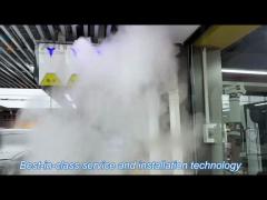 Film di sicurezza per finestre di spessore 8 millimetri, film di esplosione per bombe super trasparente