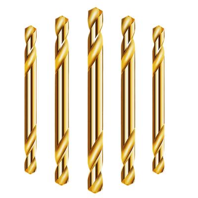 China Fully Ground Double Ended HSS Drill Bit DIN338  For Stainless Steel Metal for sale
