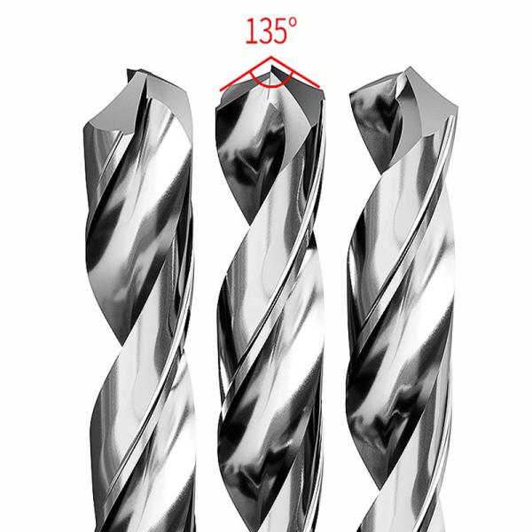 Quality 135° Quick-Cut Points  .DIN 338  HSS Drill Bit  Bit For Aluminium PVC Iron Drilling for sale