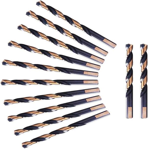 Quality Three Flats Shank M35 Cobalt HSS Pilot Point Drill Fully Ground Bit For Metal for sale