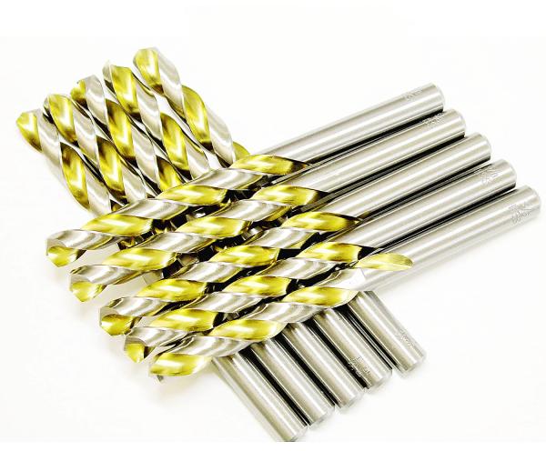 Quality DIN338 Titanium Nitride Coated  HSS Drill Bit  For Metal for sale