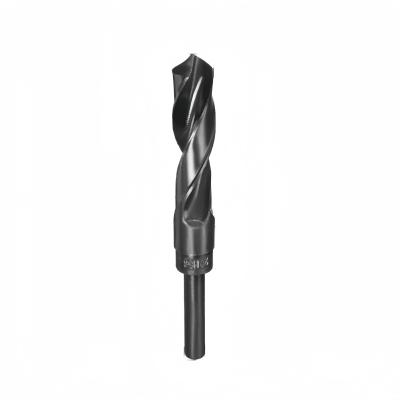 China 1/2in Reduced Shank Drill Set Black Oxide Twist Bit Hss End Mill for sale
