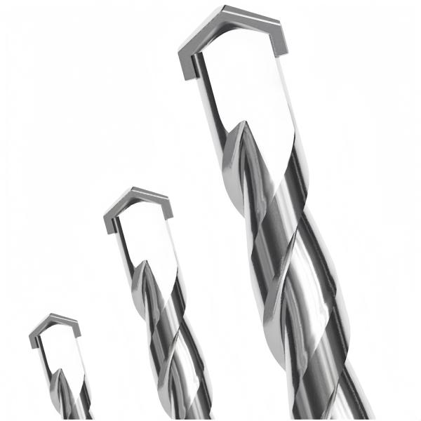 Quality U Double Flute 14mm Masonry Core Drill Bits , Tile Masonry Drill Bit Set for sale