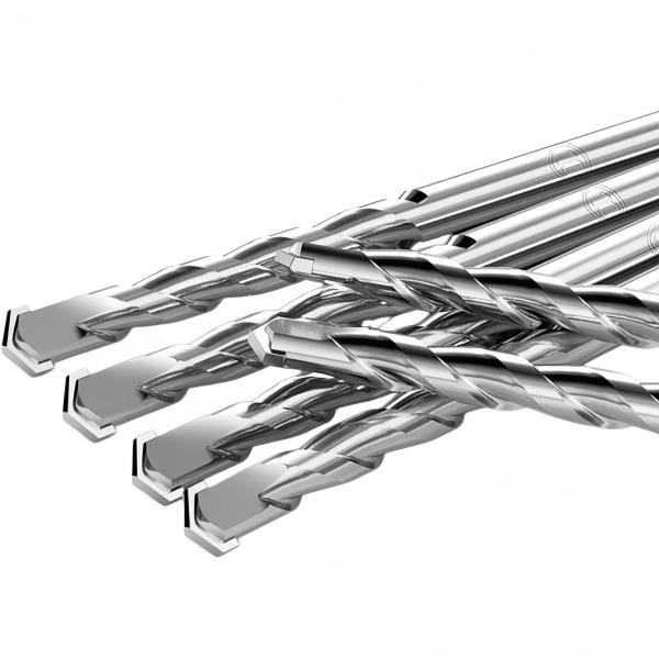 Quality U Double Flute 14mm Masonry Core Drill Bits , Tile Masonry Drill Bit Set for sale