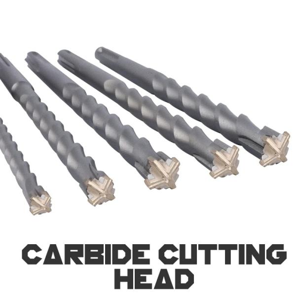 Quality Multi Cutter Fast Professional SDS-Max Shank -TIP2 Drill Bit , SDS Hammer Drill for sale