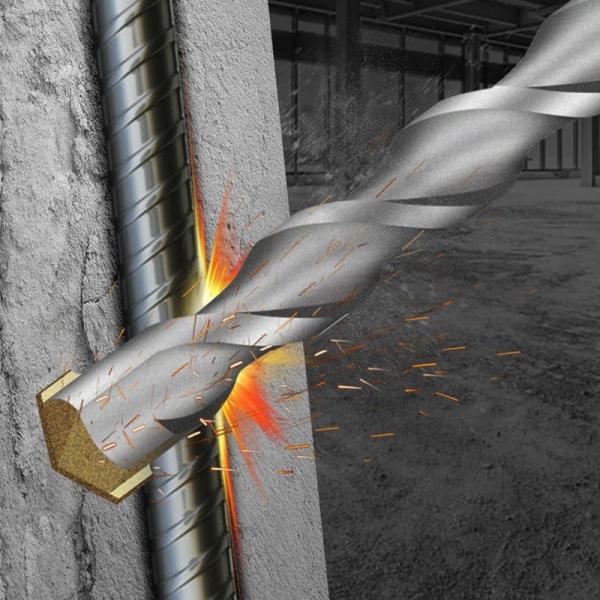 Quality Tungsten Carbide SDS Drill Bit Tiles Sandblasted Sds Plus Hammer Drill for sale