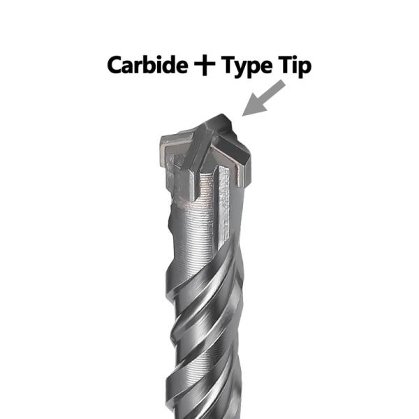 Quality 40Cr Sandblasted SDS Drill Bit 12mm R Flute Sds Hammer Drill for sale