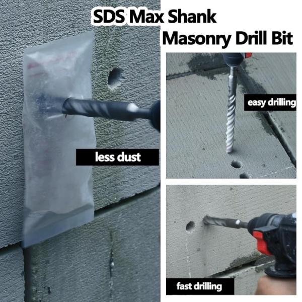Quality 40Cr Sandblasted SDS Drill Bit 12mm R Flute Sds Hammer Drill for sale