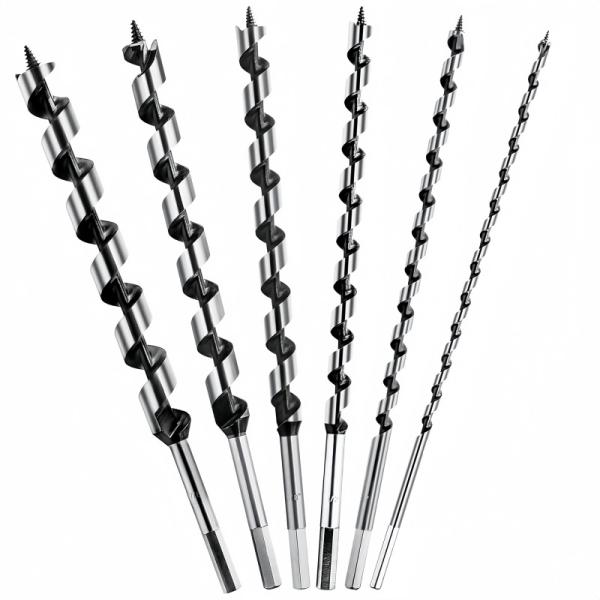Quality Heavy Timber Metric Wood Drill Bits Construction   Hex Shank Wood Drill Bits for sale