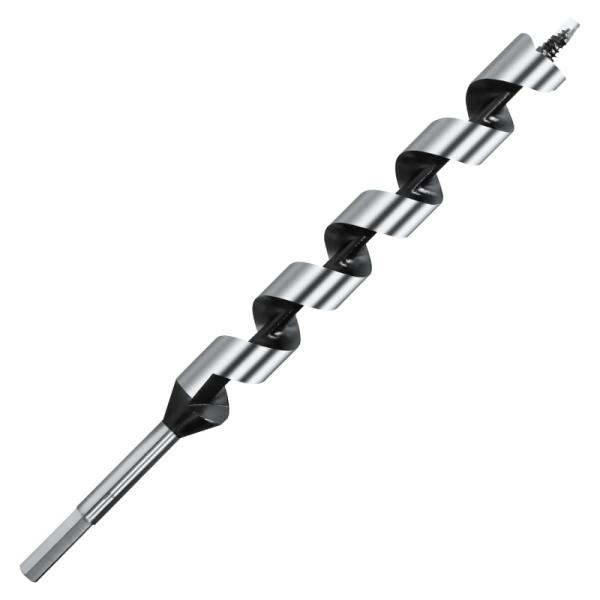 Quality Hex Shank Wood Auger 1/4