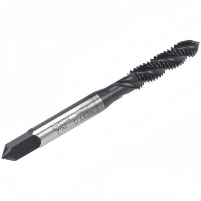 China JIS Standard HSS-E M35/PM TiCN Coated Spiral Flute Taps | High-Speed Metric Machine Taps for Blind Holes for sale