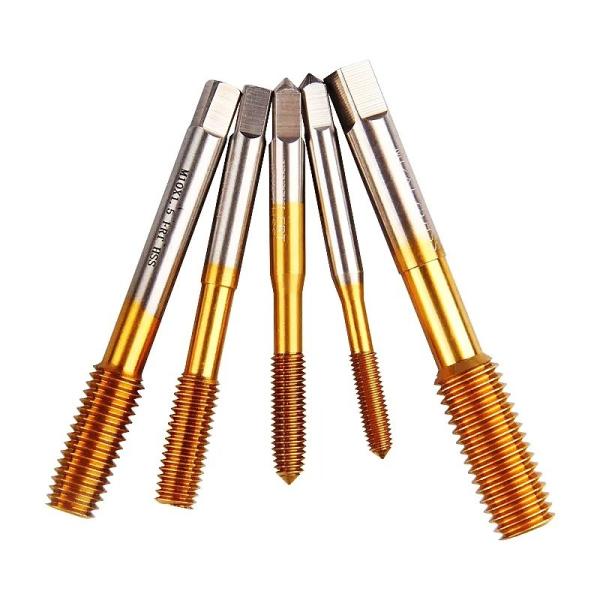 Quality TiN Coated Hss Threading Taps M35 DIN 371 Machine Tap M8 for sale