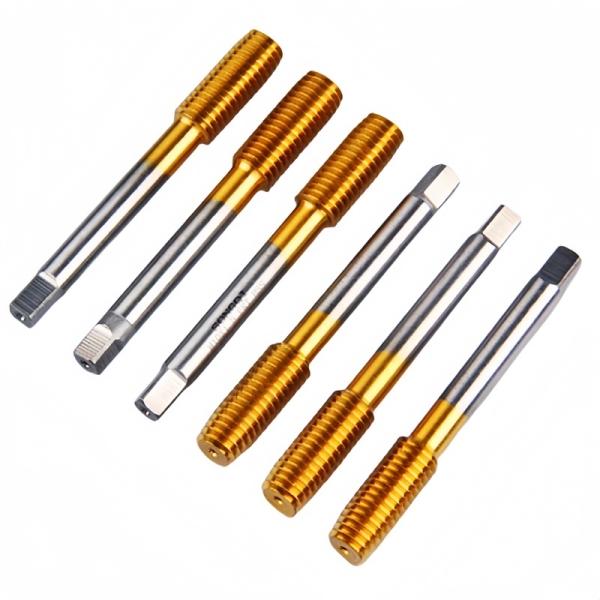 Quality TiN Coated Hss Threading Taps M35 DIN 371 Machine Tap M8 for sale