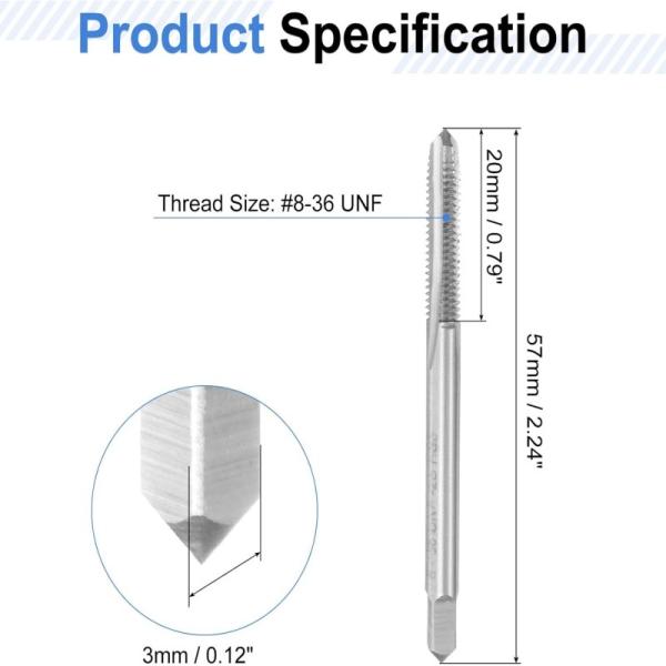 Quality Precision Ground HSS Machine Taps 6542 M2 M14 1.5 Tap for sale