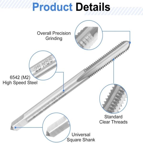 Quality Precision Ground HSS Machine Taps 6542 M2 M14 1.5 Tap for sale