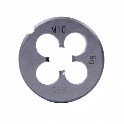 China Industrial HSS-M2 Fully Ground Round Dies | Optimized Chip Flow for Metric & Imperial Threads for sale